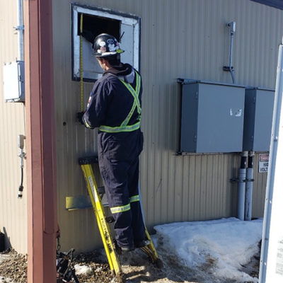 BARD Unit Install - Rapid Refrigeration - Grande Prairie Commerical ...